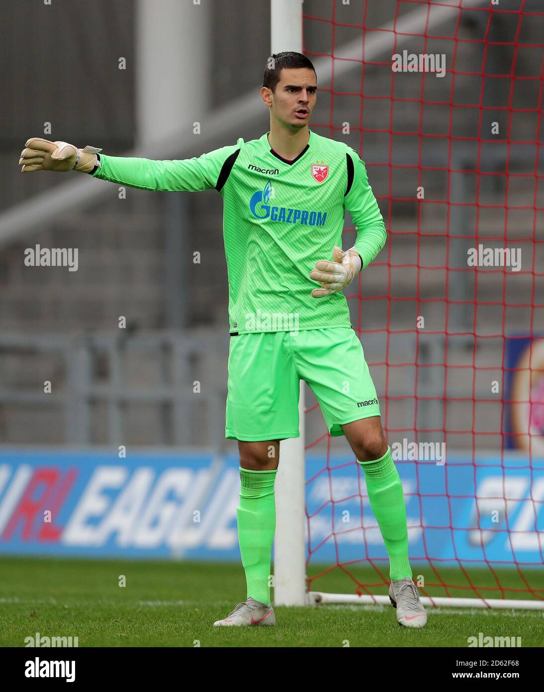 Red Star Belgrade goalkeeper Milos Gordic Stock Photo - Alamy