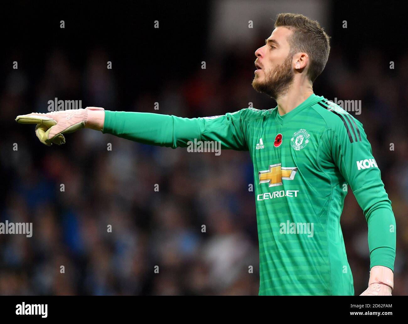 Manchester United goalkeeper David de Gea Stock Photo - Alamy