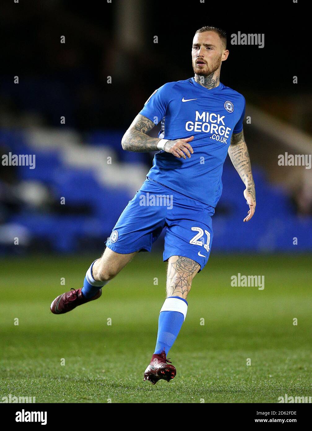 Marcus Maddison, Peterborough United Stock Photo - Alamy