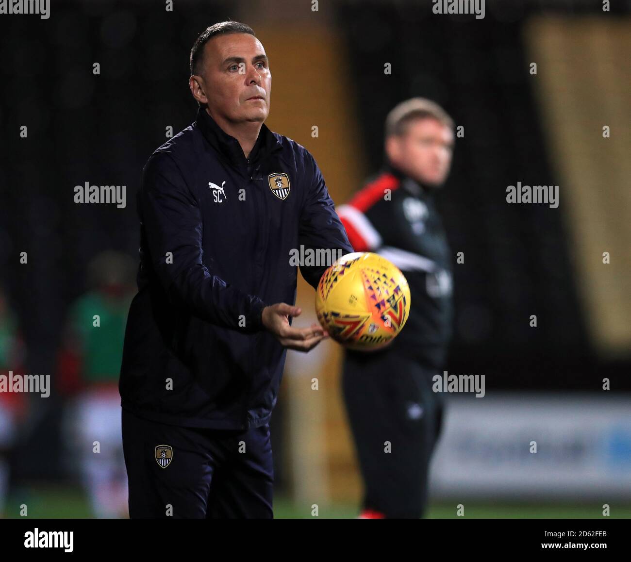 Notts County's interim manager Steve Chettle Stock Photo - Alamy