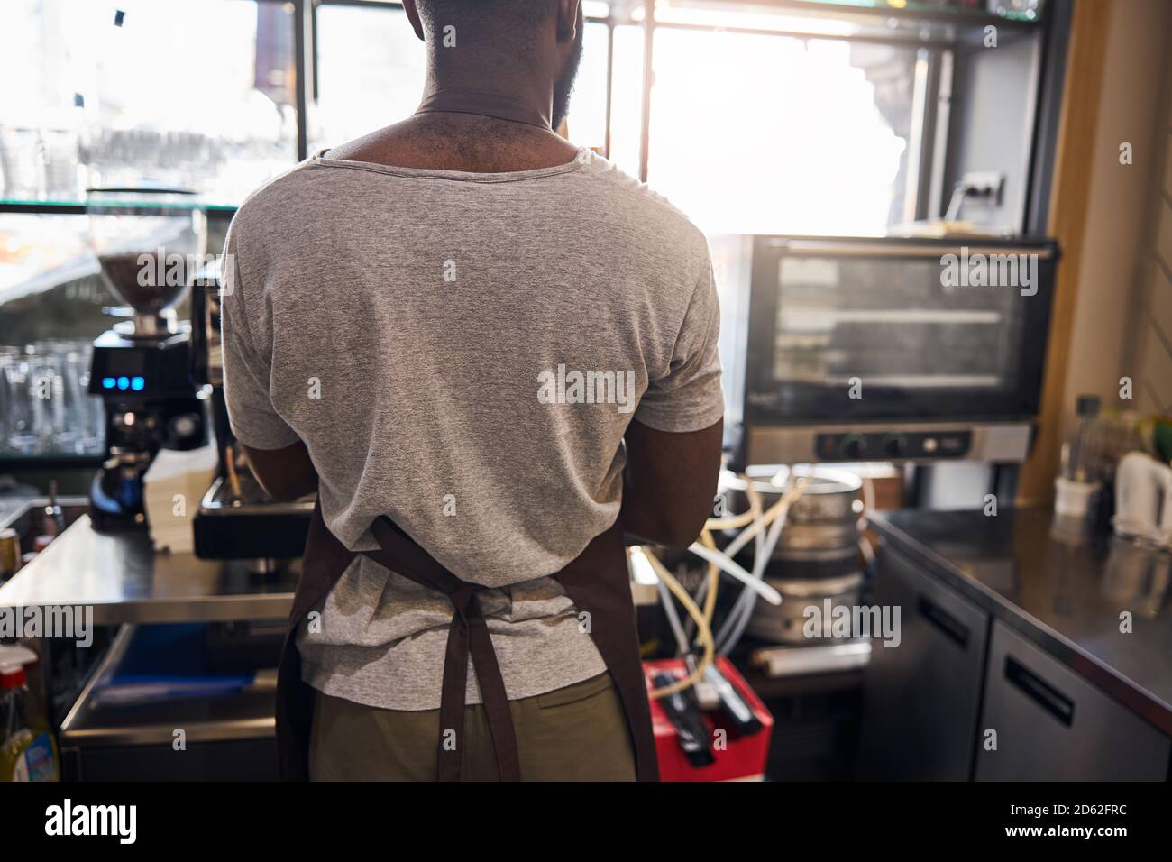 The back of the coffee machine hi-res stock photography and images - Alamy