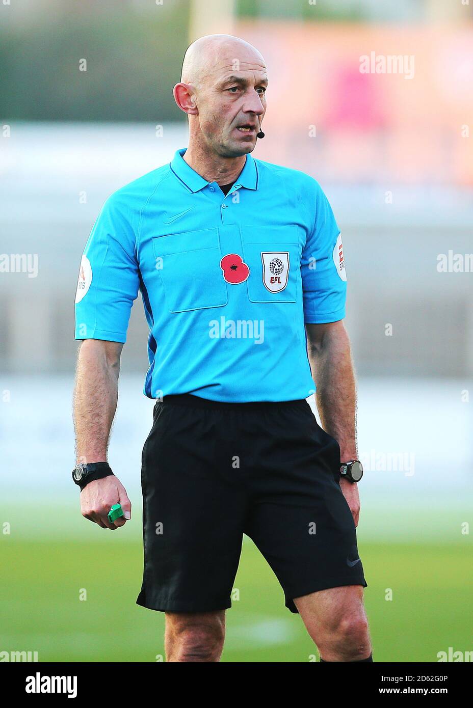 Referee Roger East Stock Photo - Alamy