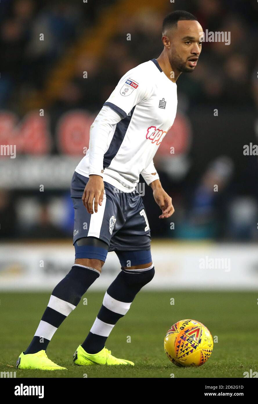 Bury's Byron Moore Stock Photo - Alamy
