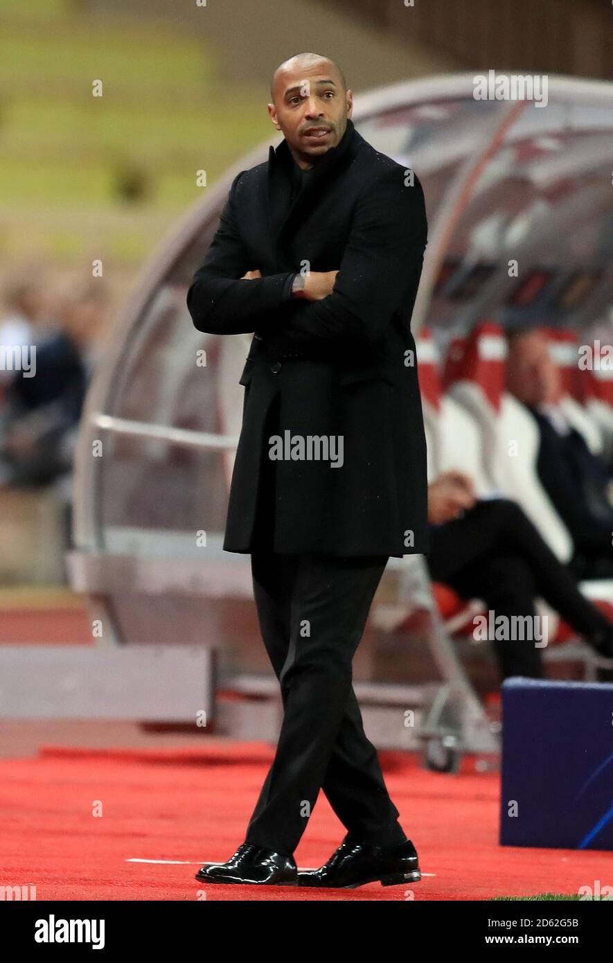 AS Monaco's Manager Thierry Henry Stock Photo - Alamy