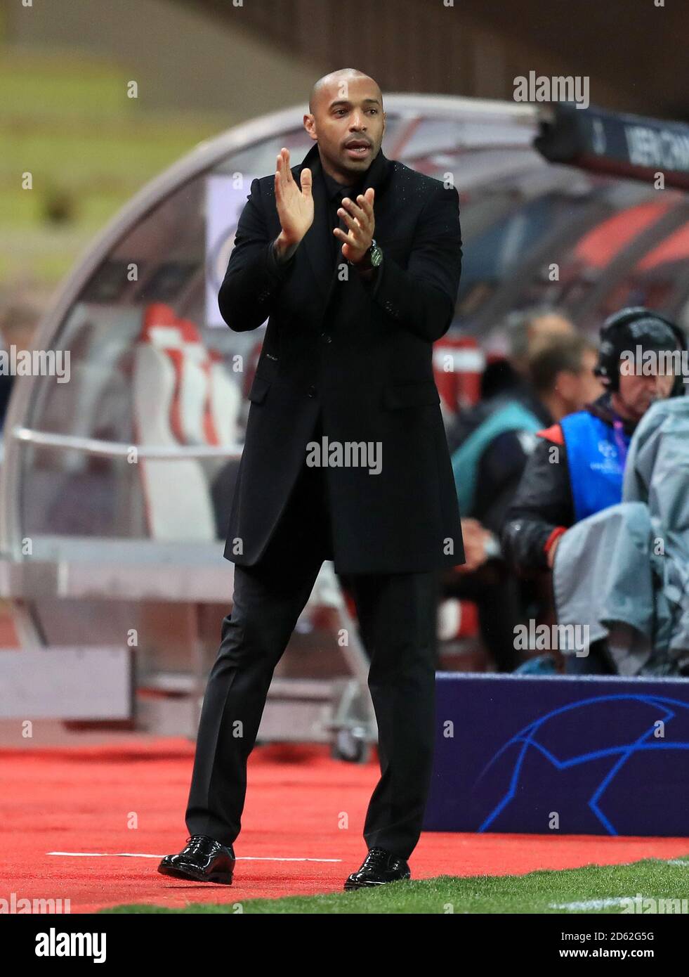 AS Monaco's Manager Thierry Henry Stock Photo - Alamy