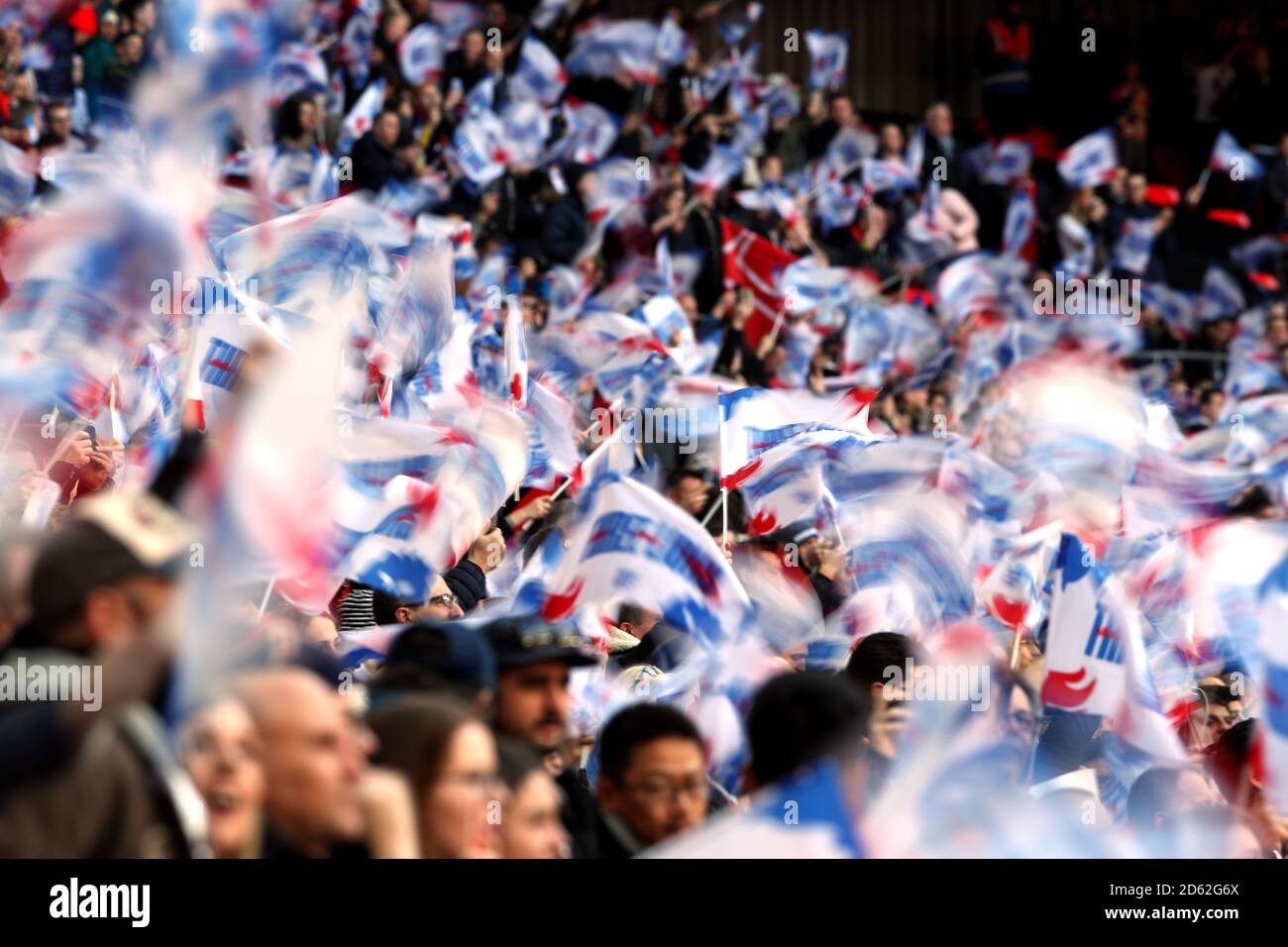 England fans in the stands wave three lion flags Stock Photo - Alamy
