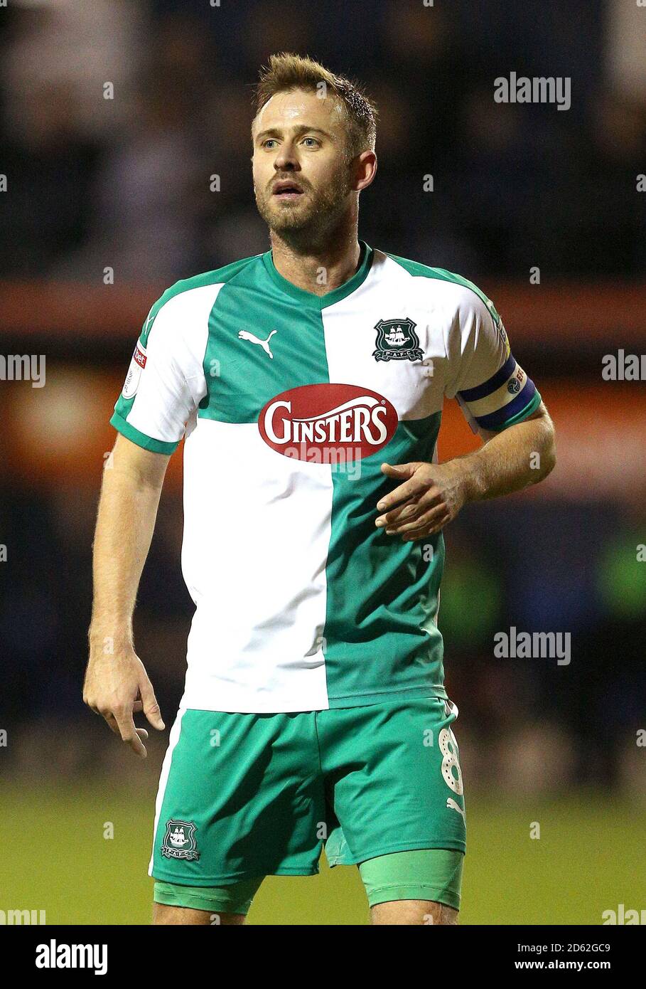 Plymouth Argyle's David Fox Stock Photo - Alamy