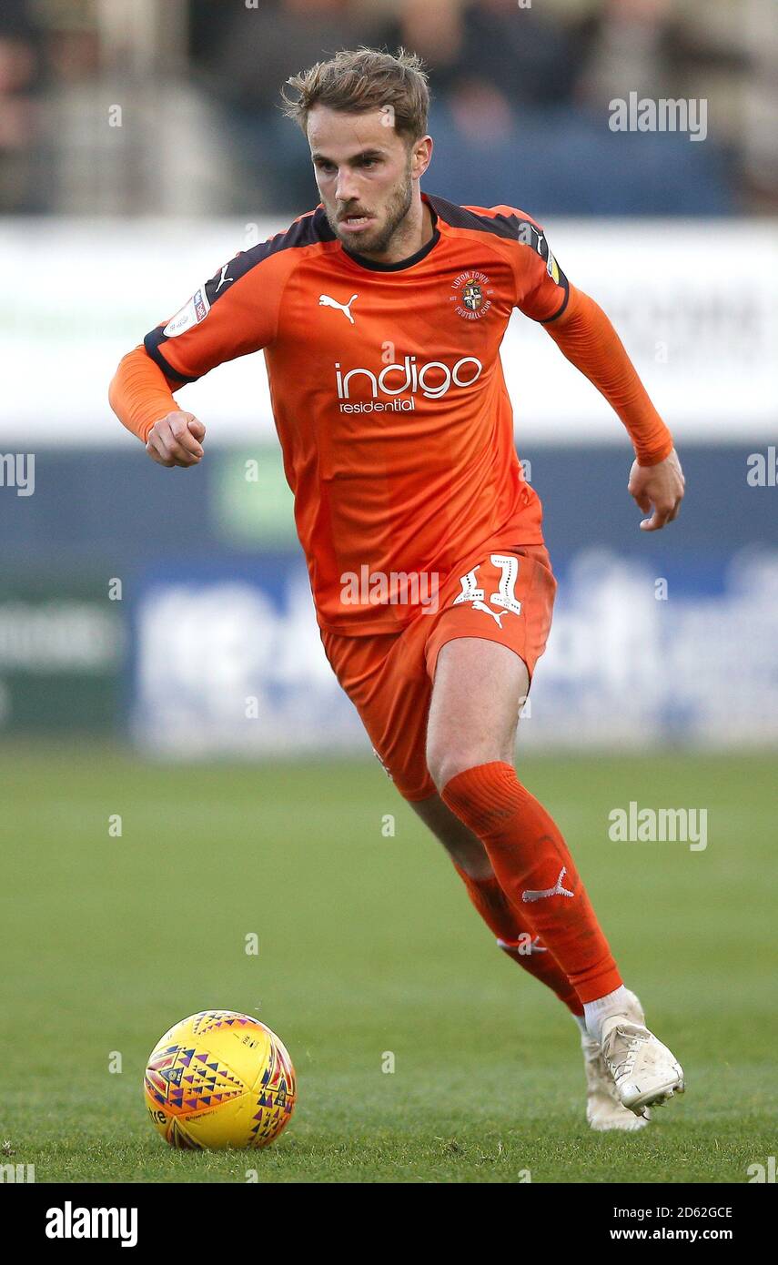 Luton Town's Andrew Shinnie Stock Photo - Alamy