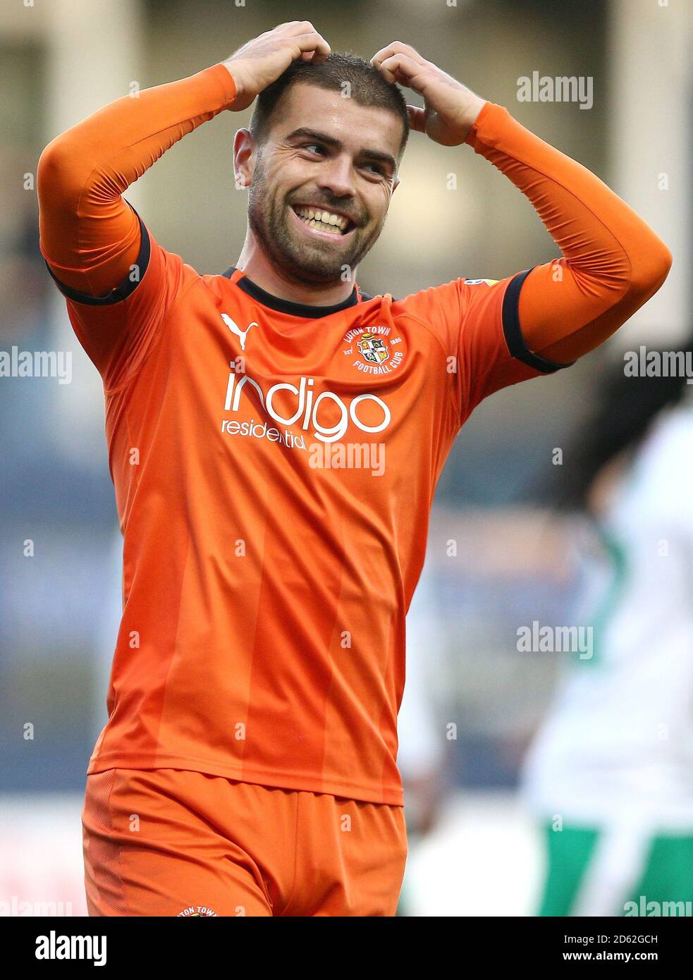 Luton Town's Elliot Lee Stock Photo - Alamy