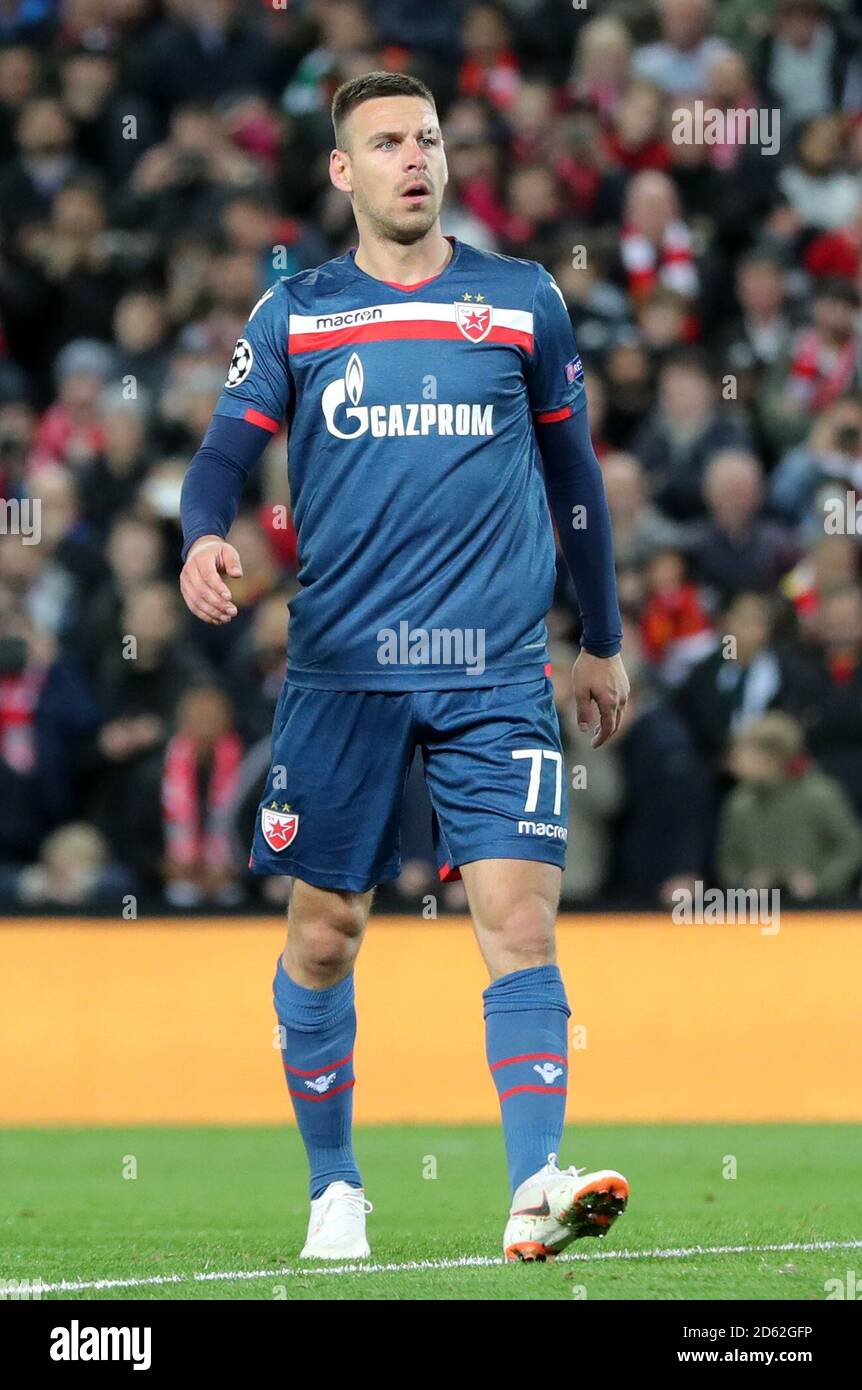 Red Star Belgrade's Marko Gobeljic Stock Photo - Alamy