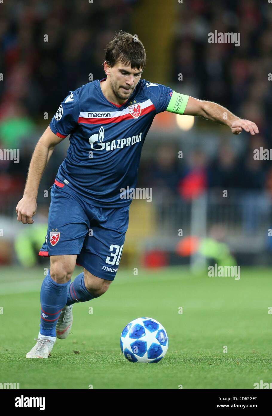 Red Star Belgrade's Filip Stojkovic Stock Photo - Alamy