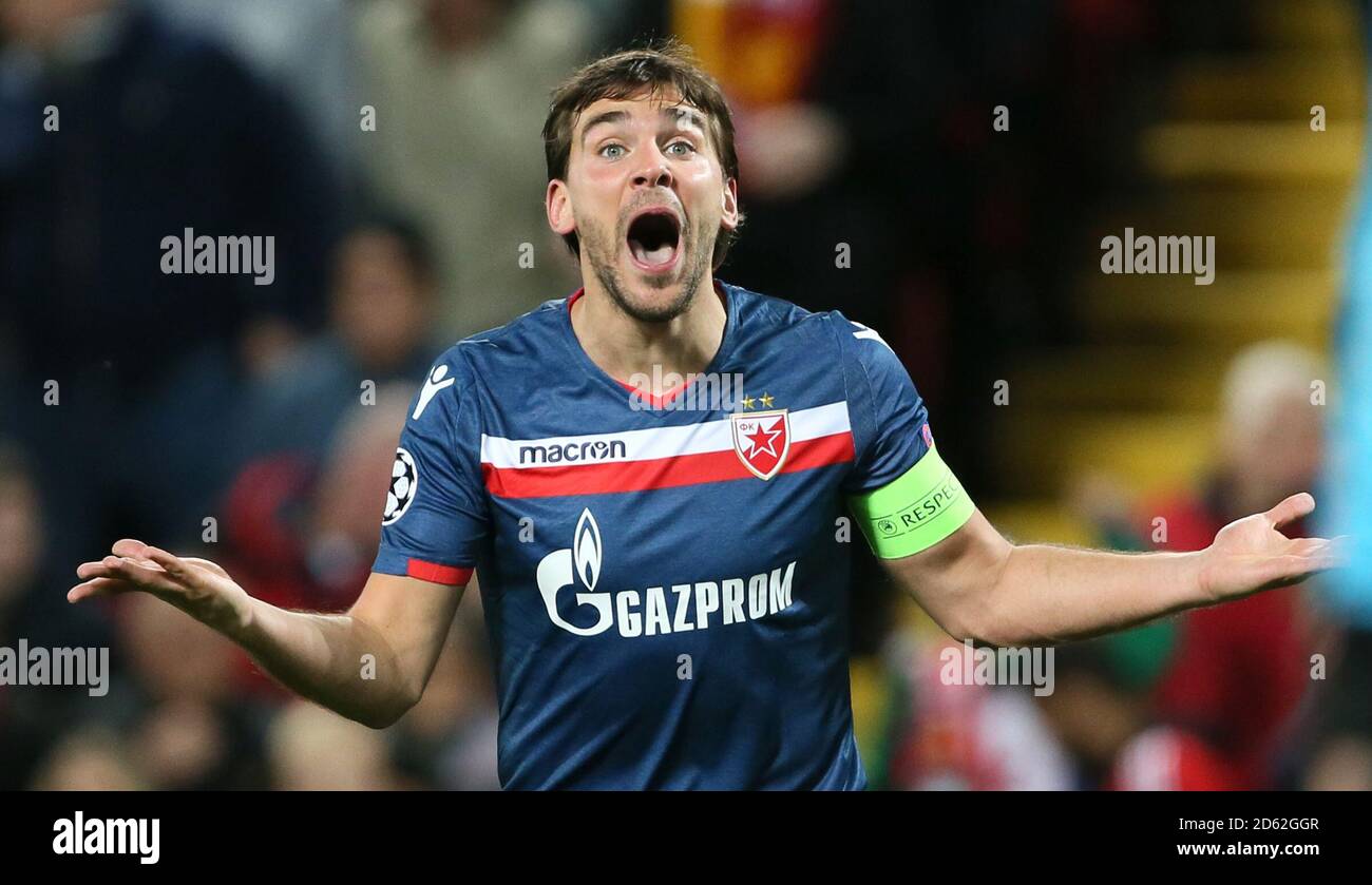 Red Star Belgrade's Filip Stojkovic Stock Photo - Alamy