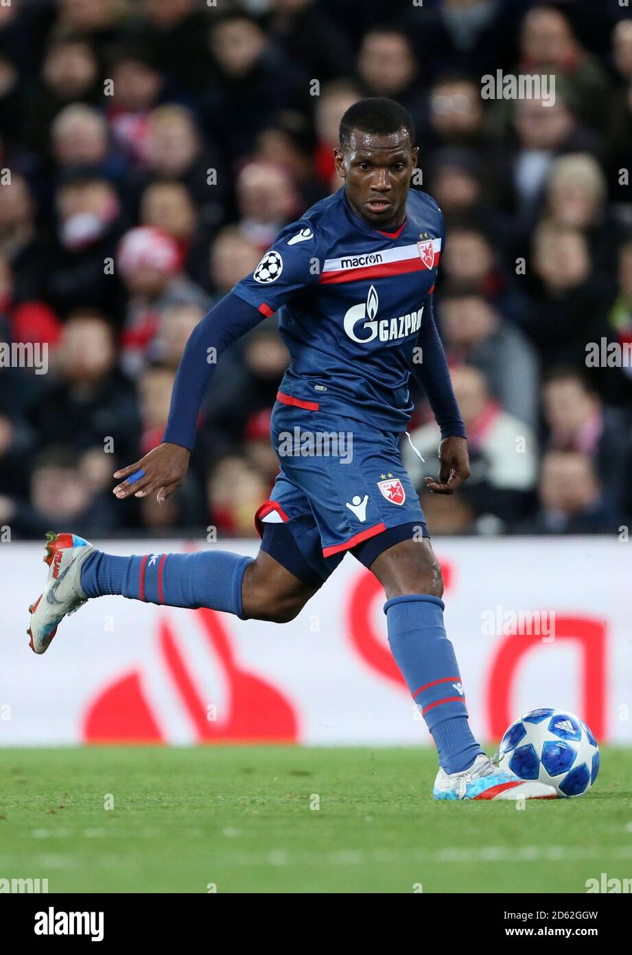 Red Star Belgrade's El Fardou Ben Stock Photo - Alamy