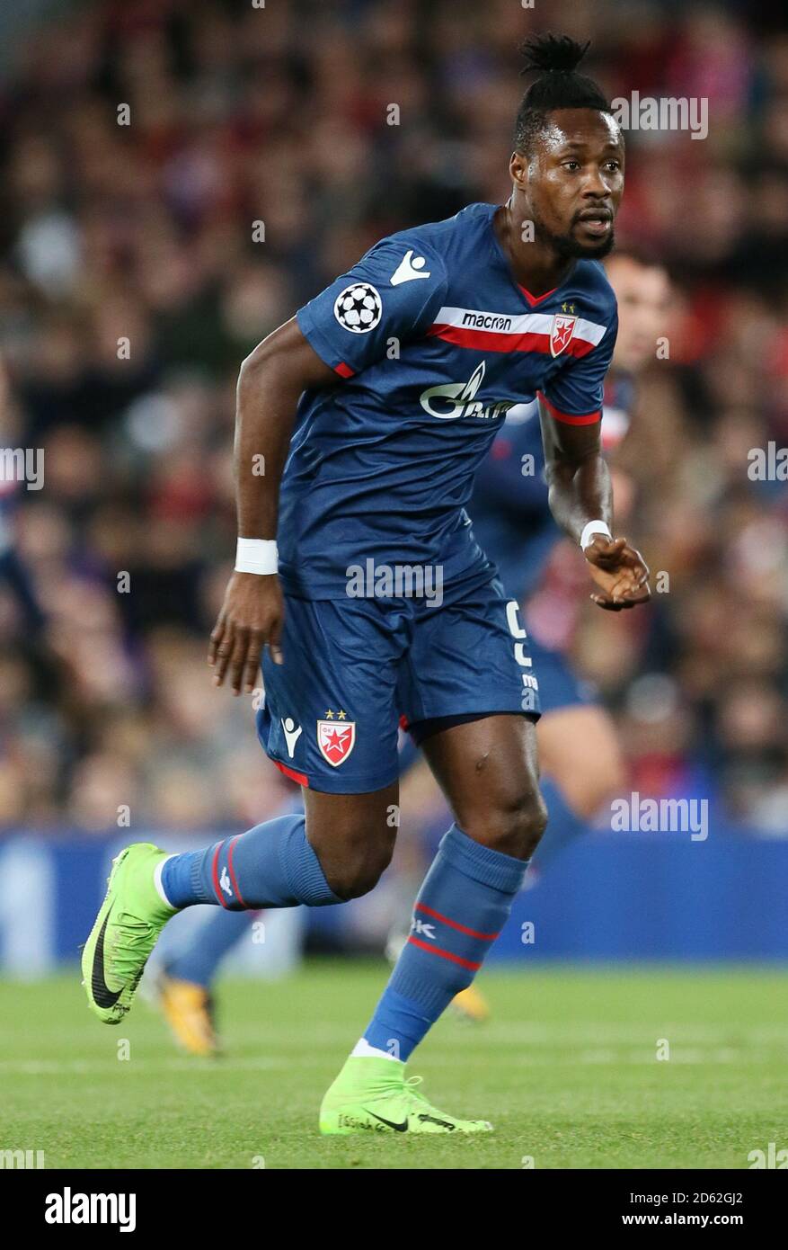 Red Star Belgrade's Richmond Boakye Stock Photo - Alamy