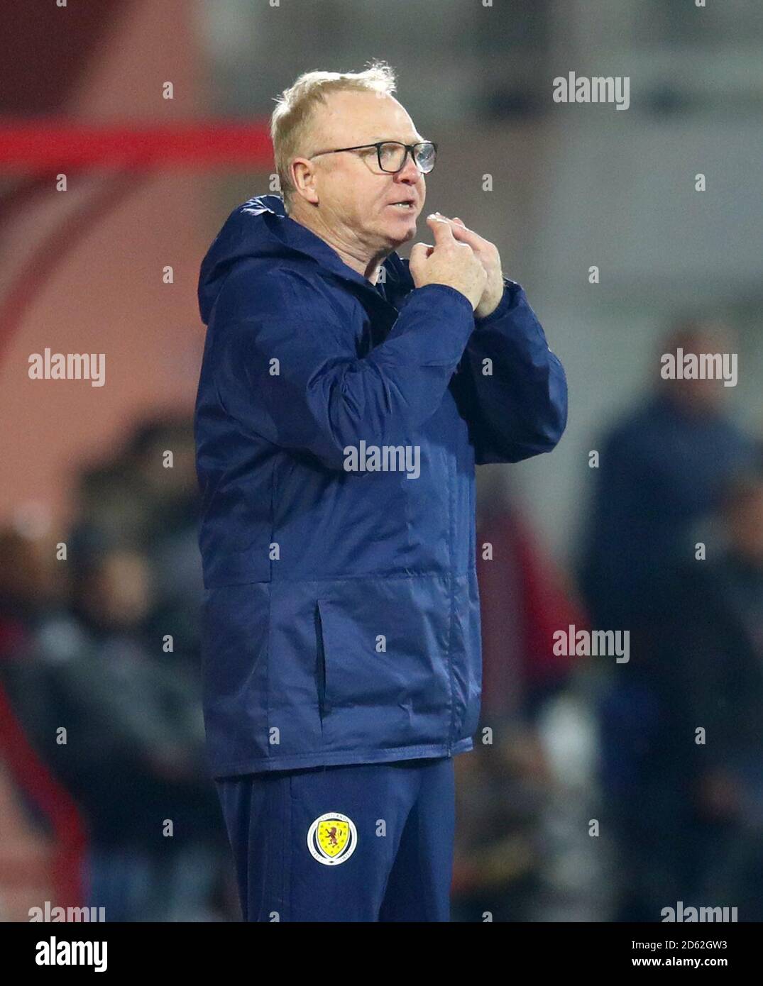 Scotland manager Alex McLeish Stock Photo - Alamy