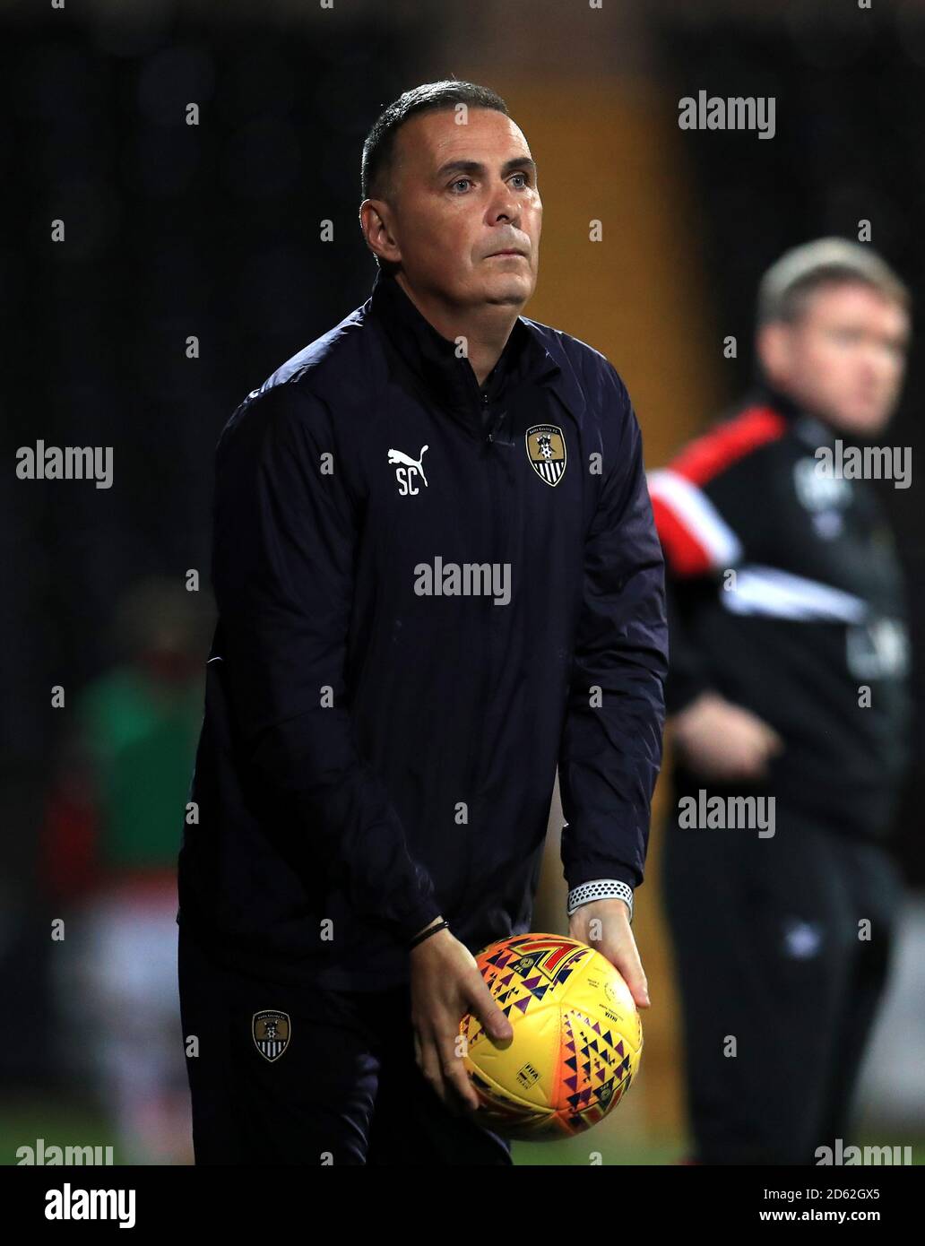 Notts County's interim manager Steve Chettle Stock Photo - Alamy