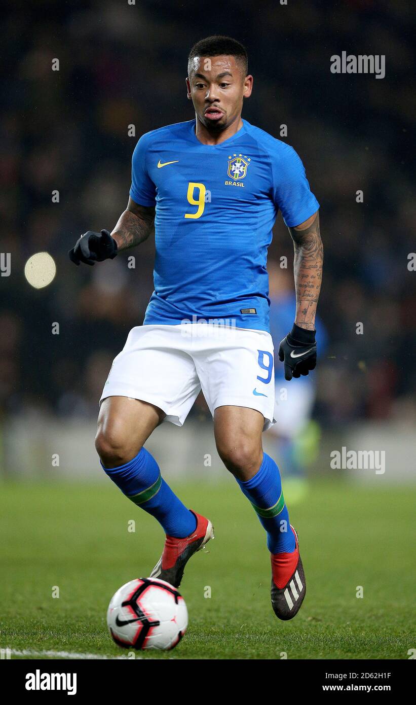 Gabriel Jesus, Brazil Stock Photo - Alamy