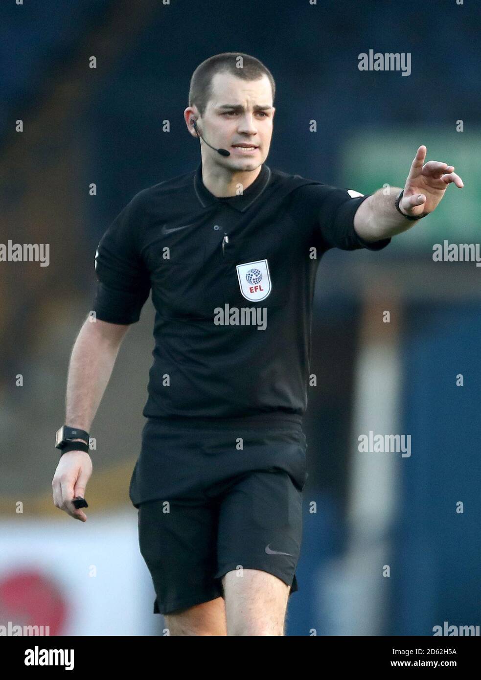 Referee Tom Nield Stock Photo - Alamy