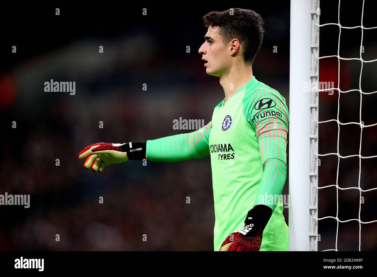 Chelsea goalkeeper Kepa Arrizabalaga Stock Photo - Alamy