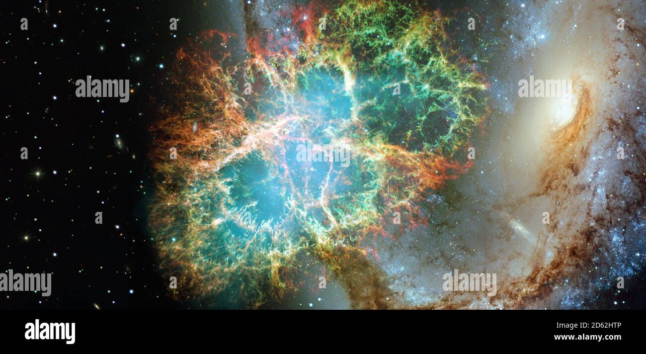 Cosmic art. Beauty of deep space. Science fiction wallpaper. Billions ...