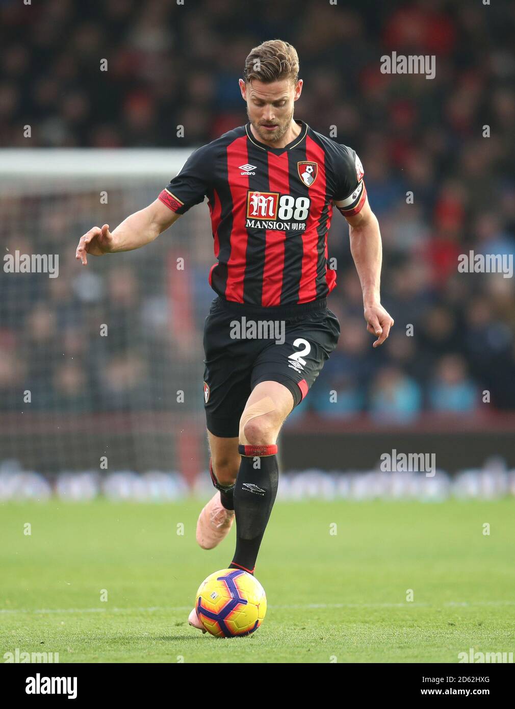 Bournemouth's Simon Francis Stock Photo - Alamy