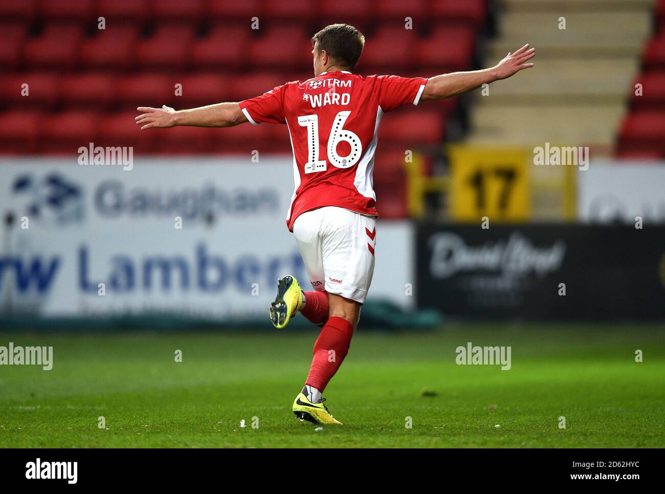 Charlton Athletic's Jamie Ward celebrates Stock Photo - Alamy