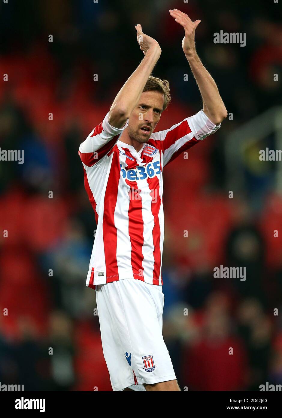 Stoke City's Peter Crouch Stock Photo - Alamy