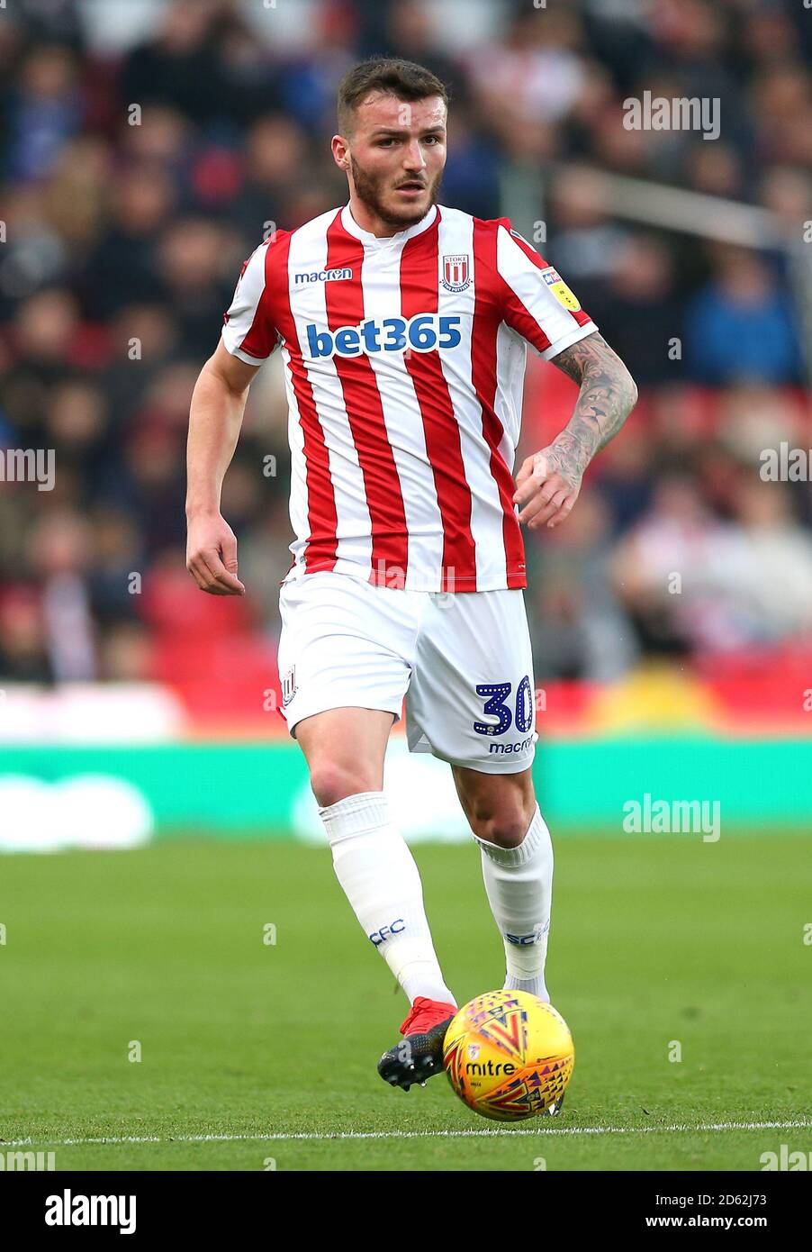 Stoke City's Tom Edwards Stock Photo - Alamy