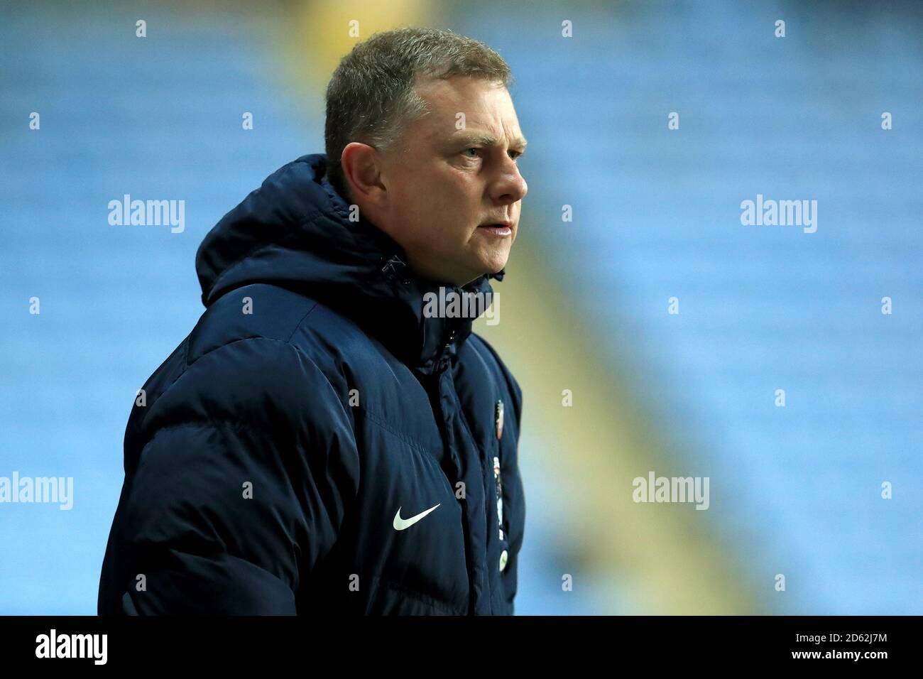 Coventry City's manager Mark Robins Stock Photo - Alamy