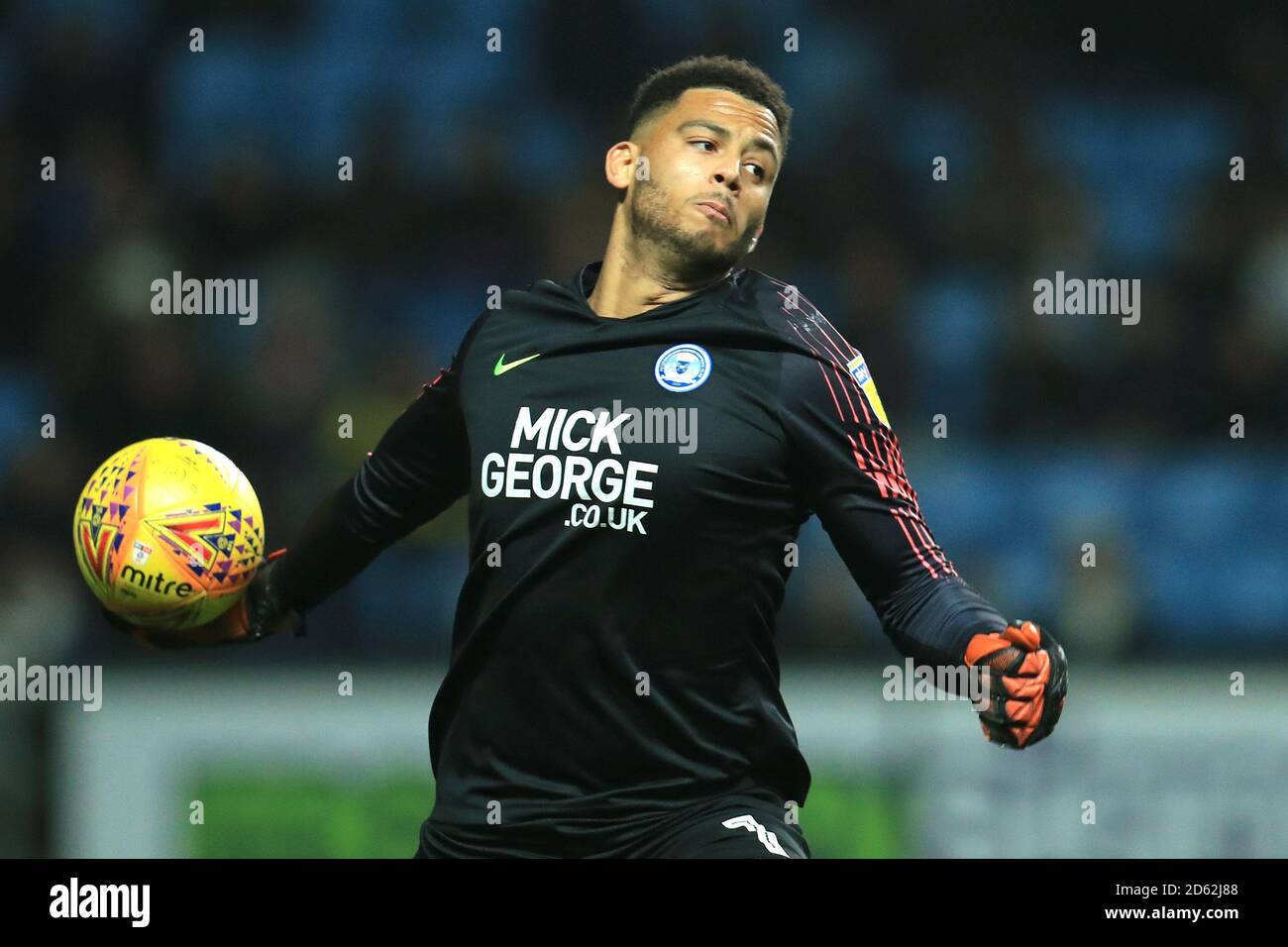 Peterborough United goalkeeper Aaron Chapman Stock Photo - Alamy