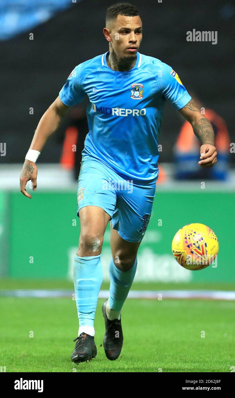 Coventry City's Jonson Clarke-Harris Stock Photo - Alamy