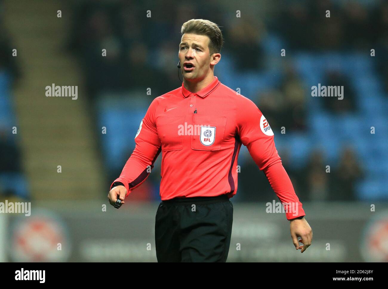 Referee Anthony Backhouse Stock Photo - Alamy