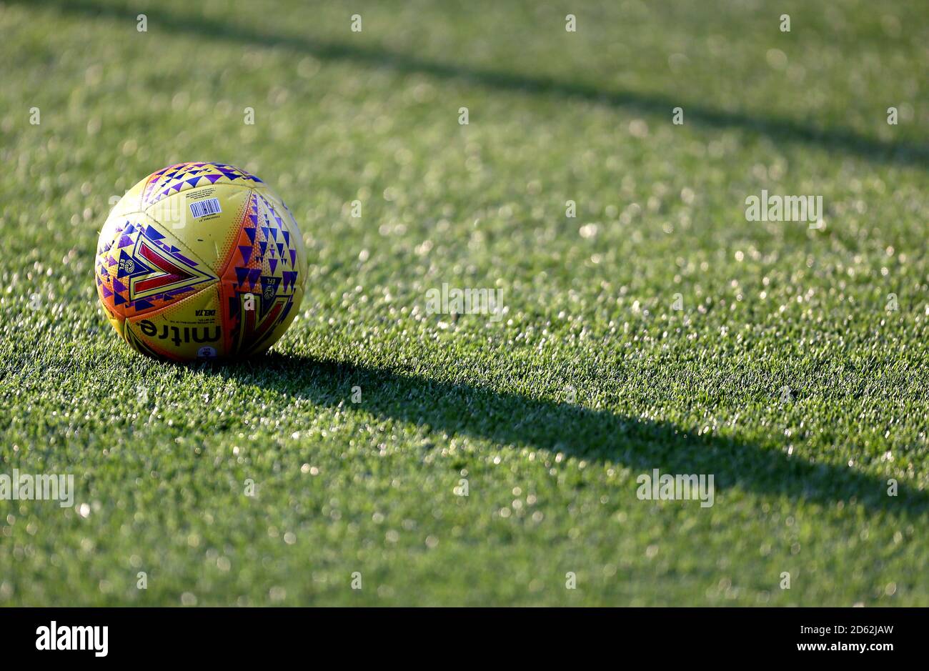 Close up of the official match day ball before the game Stock Photo - Alamy