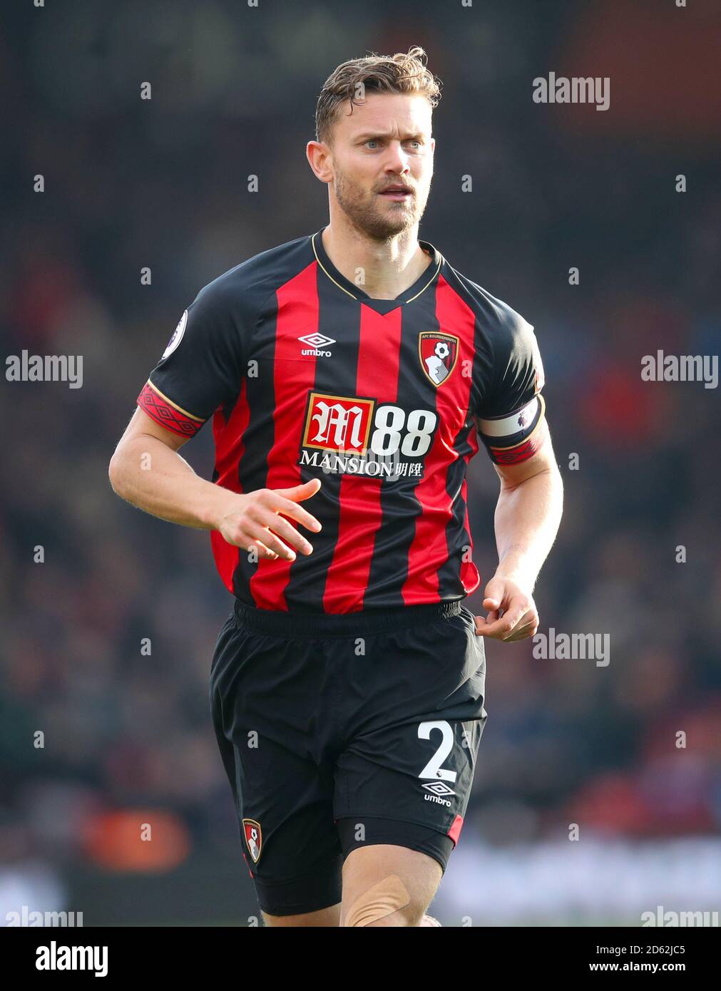 Bournemouth's Simon Francis Stock Photo - Alamy