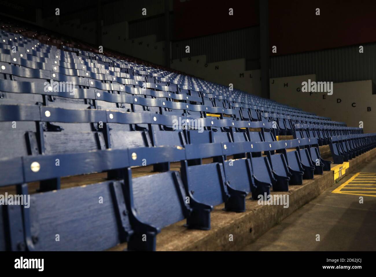 General view of seating in the stands Stock Photo - Alamy