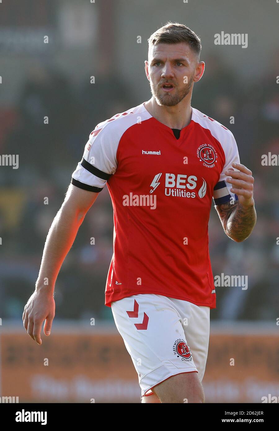 Fleetwood Town's Ashley Eastham Stock Photo - Alamy