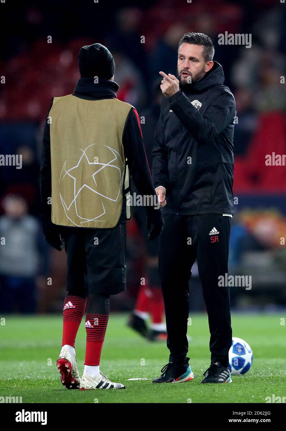 Manchester United Head of Fitness Stefano Rapetti Stock Photo - Alamy