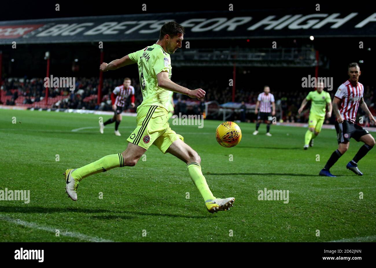 Sheffield United's Chris Basham in action Stock Photo - Alamy