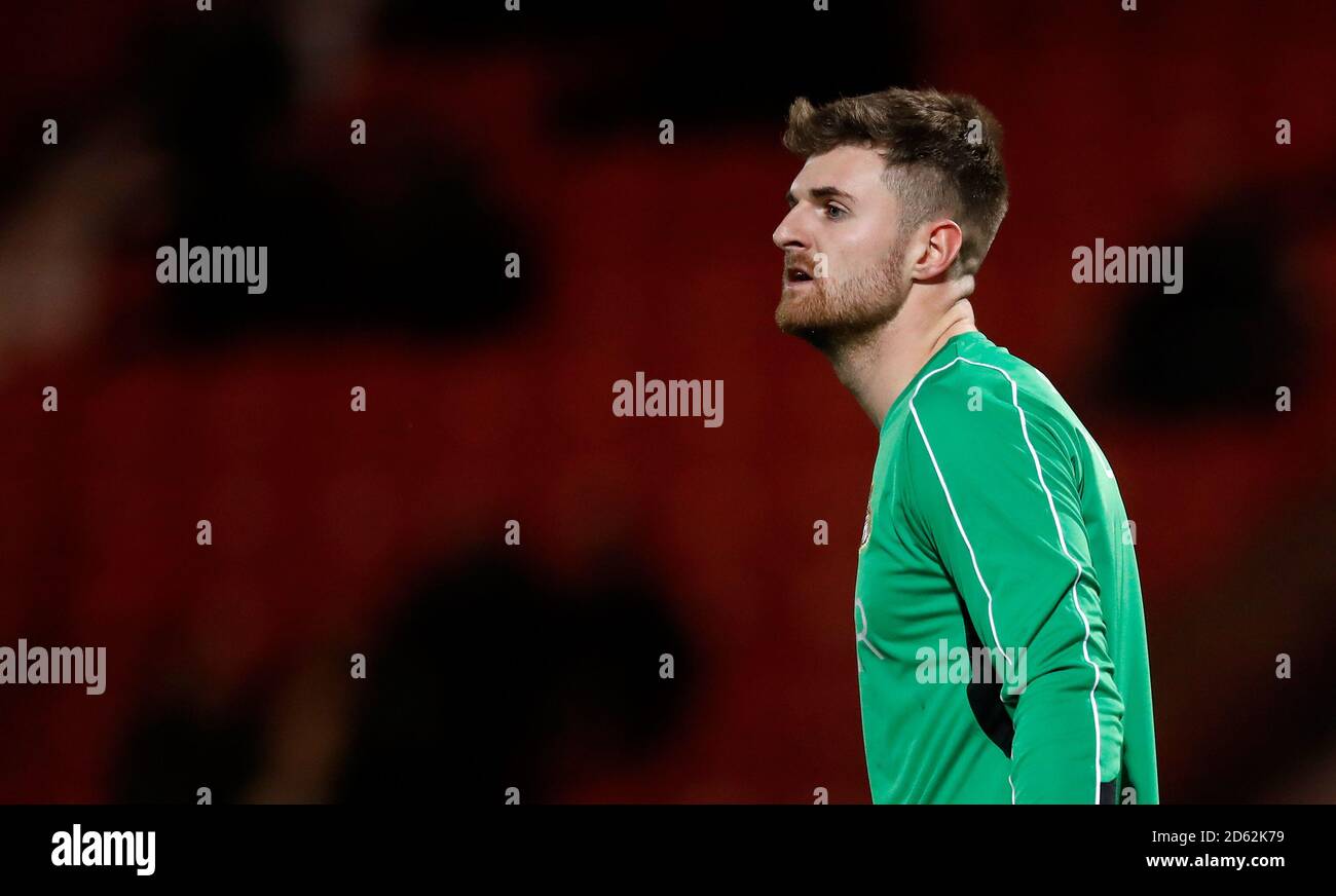 Doncaster Rovers goalkeeper Ian Lawlor Stock Photo - Alamy