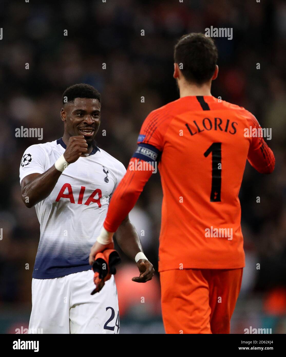 Team mate serge aurier hi-res stock photography and images - Alamy