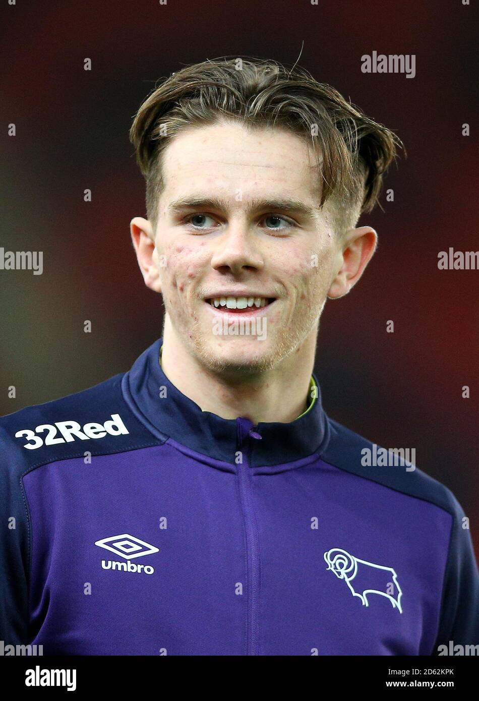 Derby County's Max Bird Stock Photo - Alamy