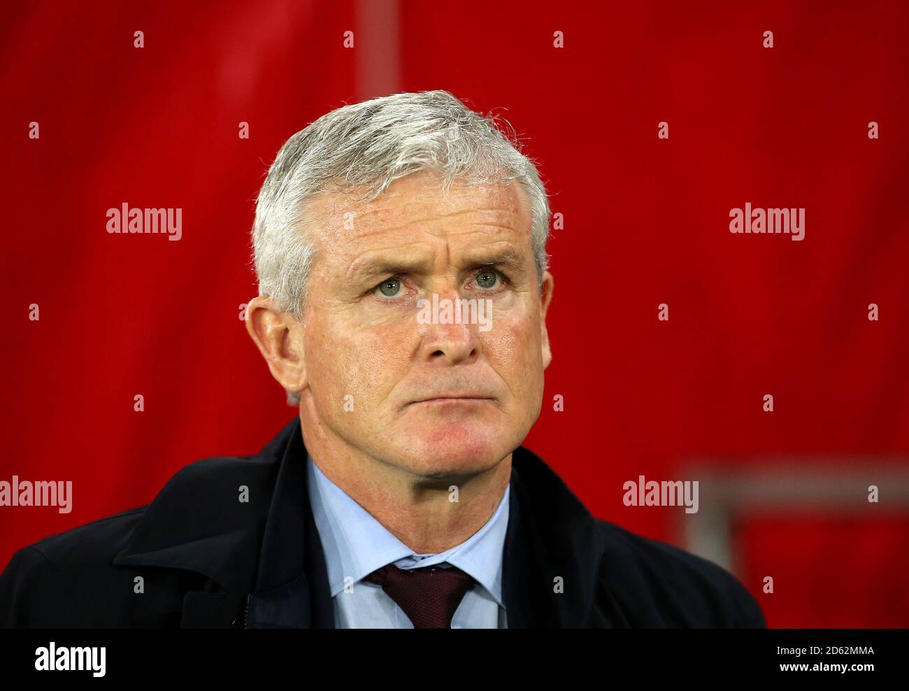 Southampton manager Mark Hughes Stock Photo - Alamy