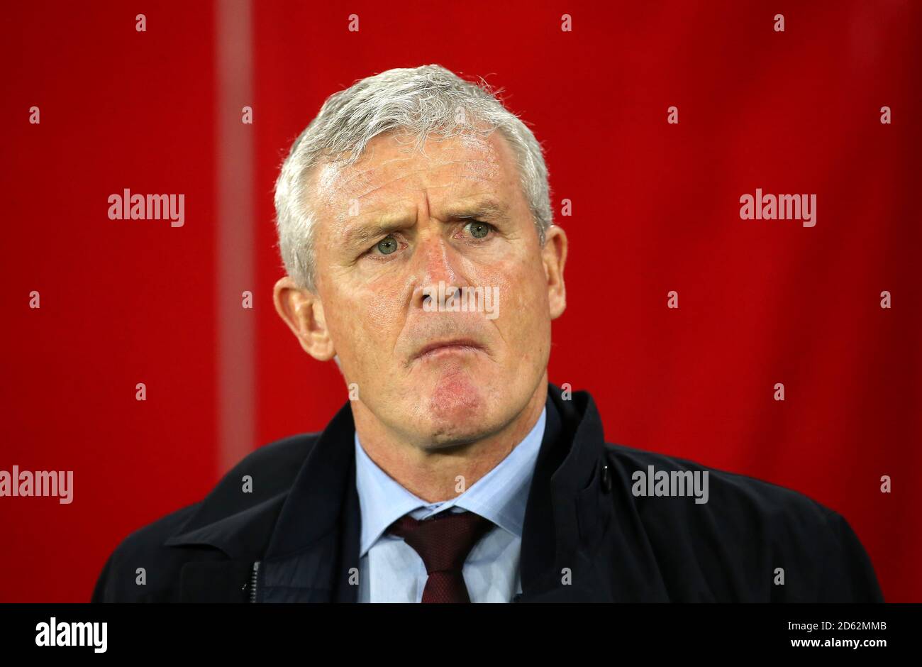 Southampton manager Mark Hughes Stock Photo - Alamy