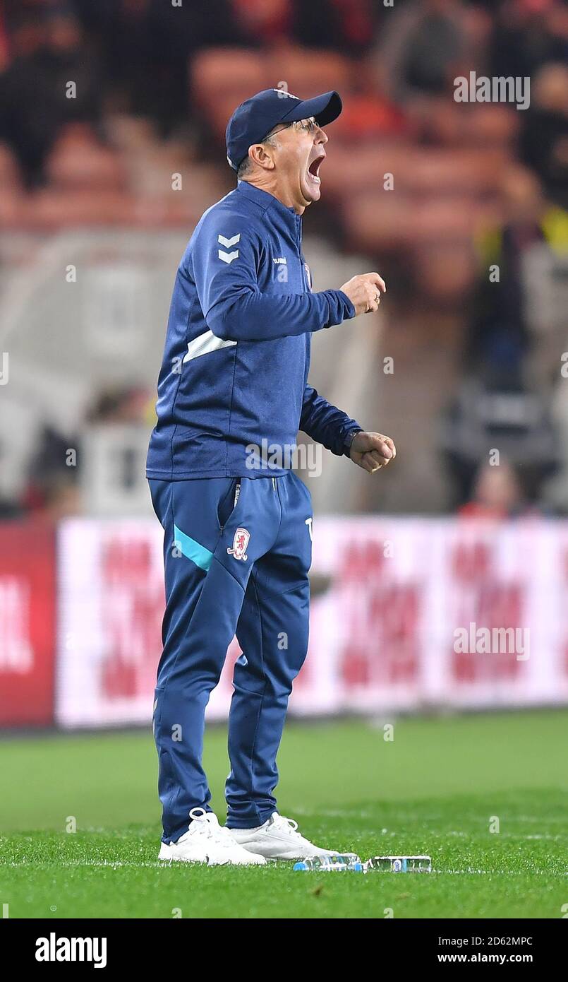 Middlesbrough's Manager Tony Pulis Stock Photo - Alamy