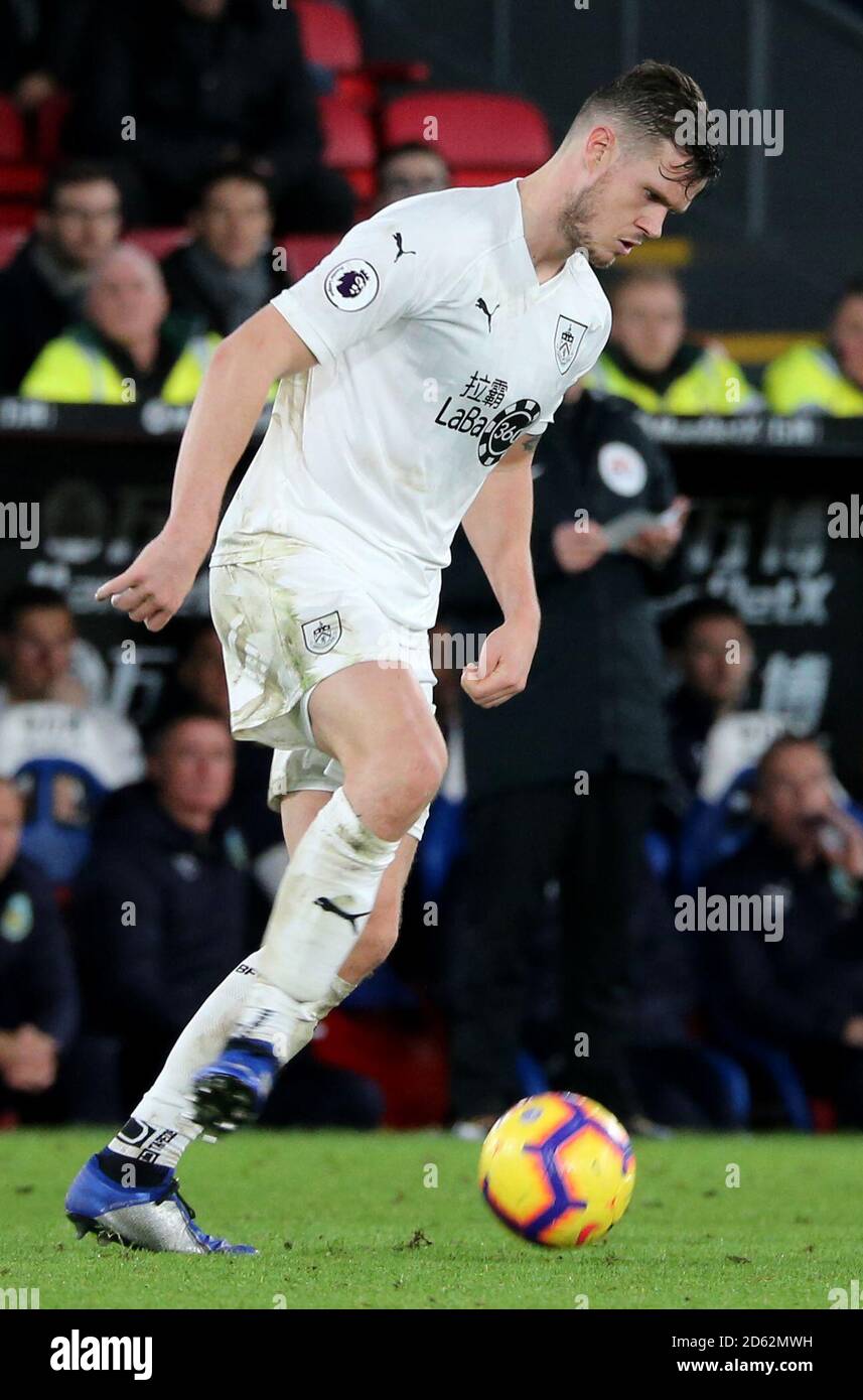 Burnley's Kevin Long Stock Photo - Alamy
