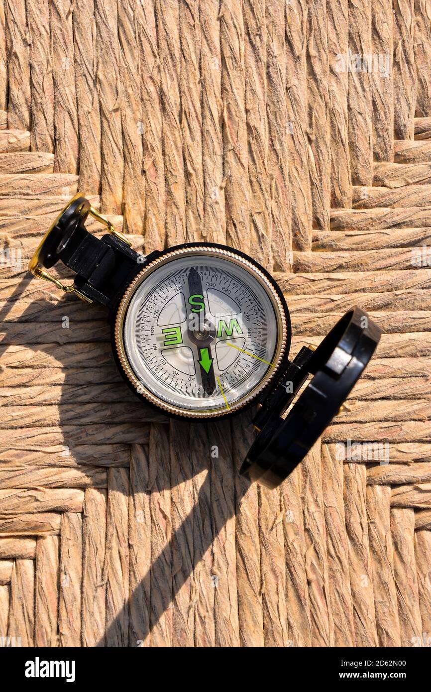 Compass Orientation Concept Stock Photo - Alamy