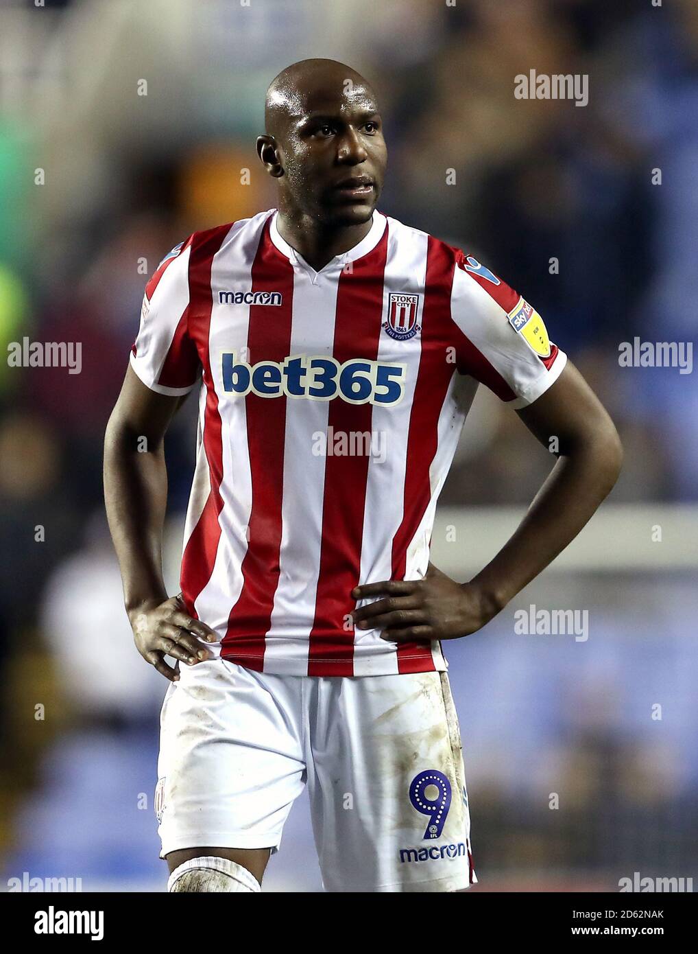 Benik Afobe, Stoke City Stock Photo - Alamy