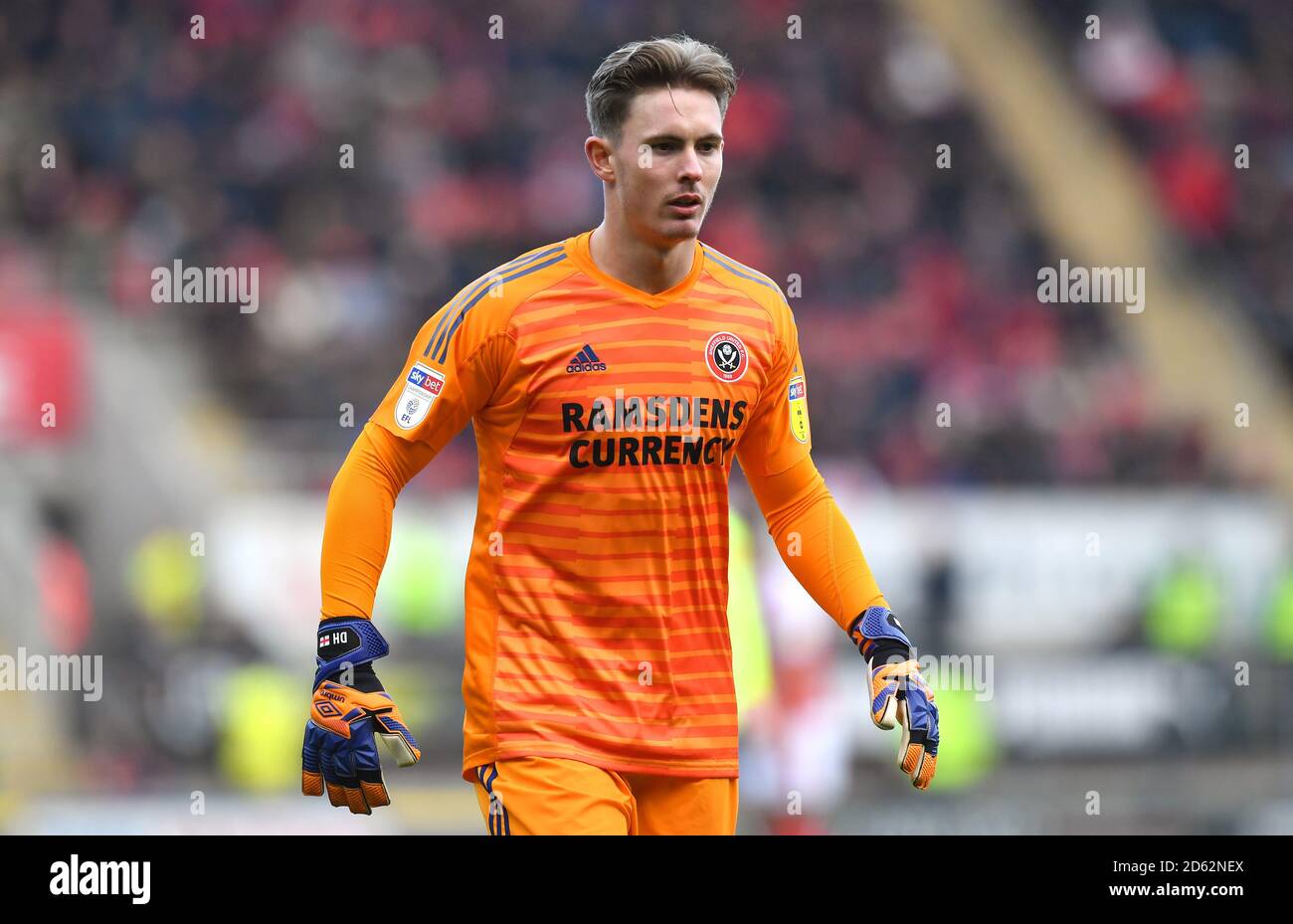 Sheffield United goalkeeper Dean Henderson Stock Photo - Alamy