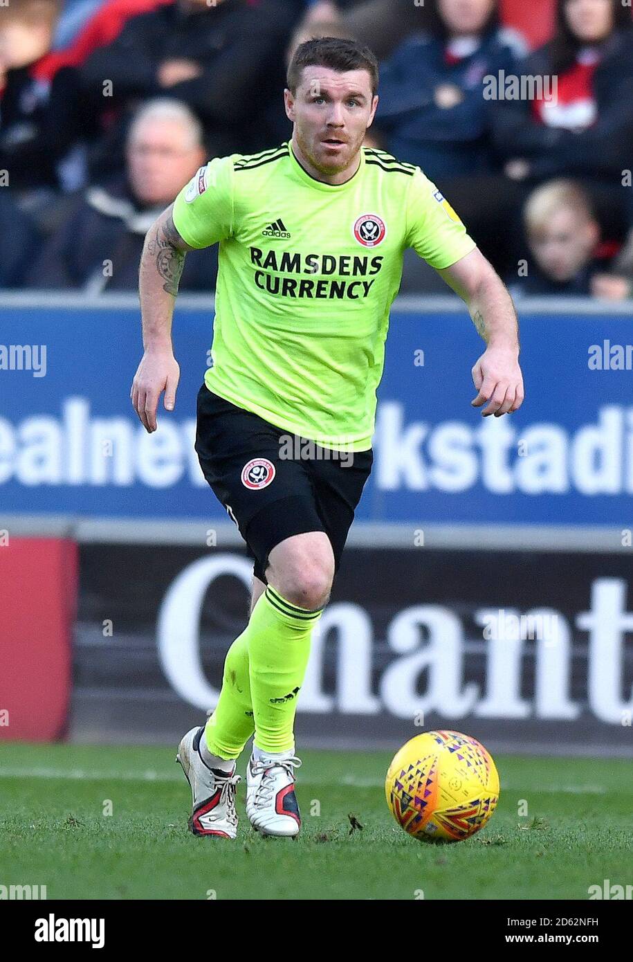 Sheffield United's John Fleck Stock Photo - Alamy