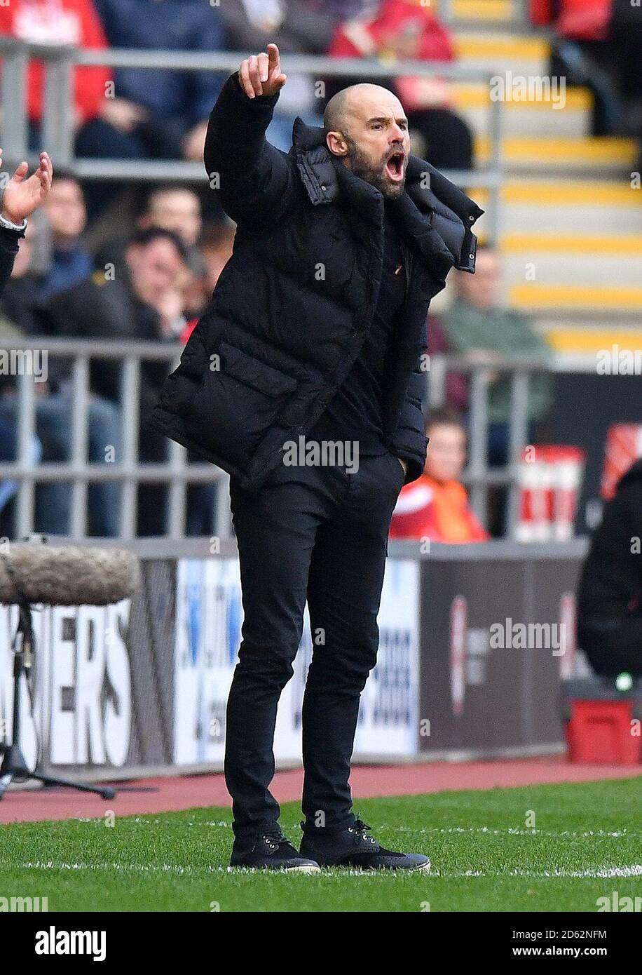 Rotherham United manager Paul Warne Stock Photo - Alamy
